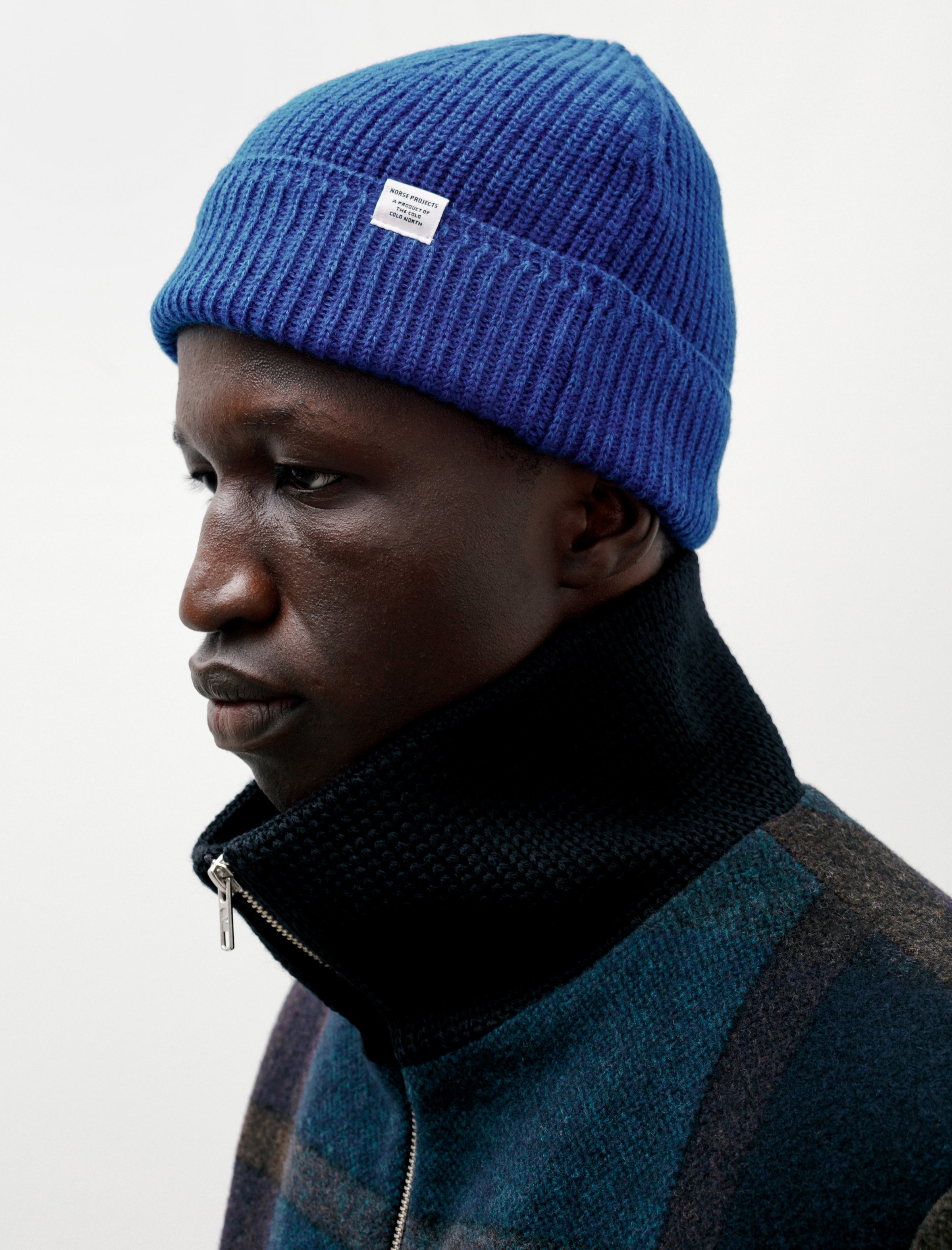 Norse Projects Watch Cap - Cobalt | Garmentory