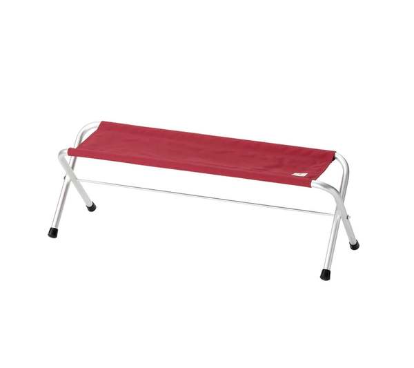 Snow Peak Folding Bench - Red | Garmentory
