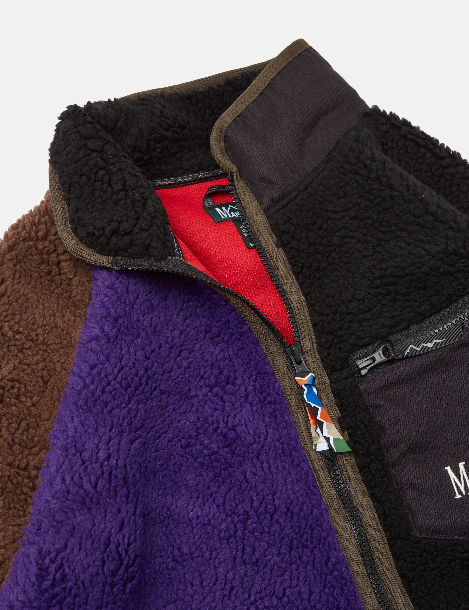 Manastash Mt. Gorilla Fleece Jacket - Multi Panel | Garmentory
