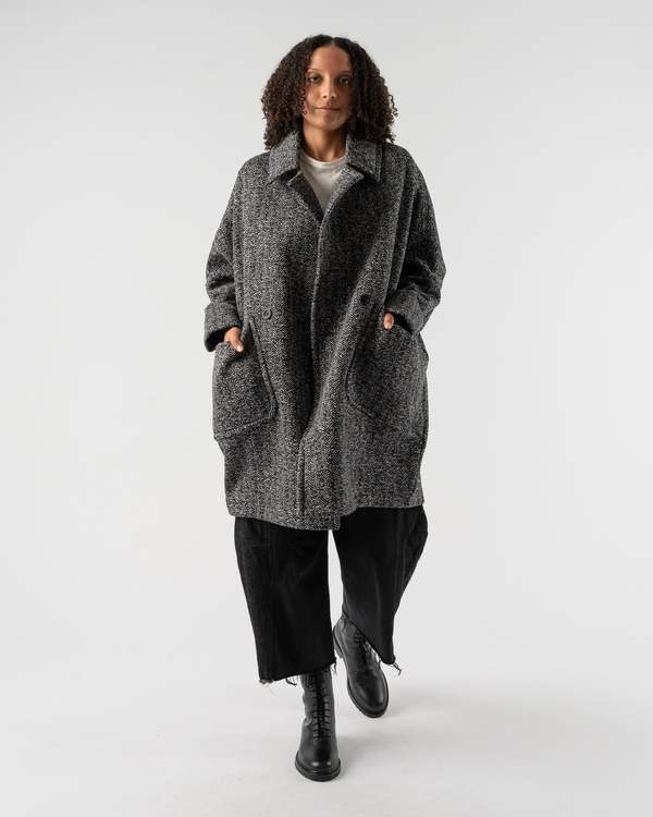 Cog the Big Smoke Elizabeth Pentagon Coat - Herringbone | Garmentory