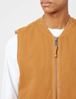 Stan Ray Works Vest - Brown | Garmentory
