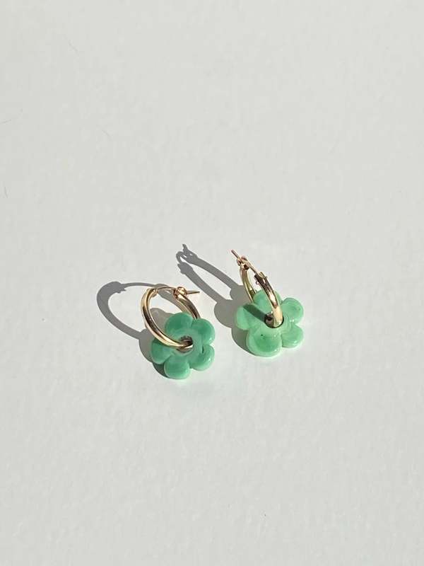 Bebe Rouge Bloom Hoops | Garmentory