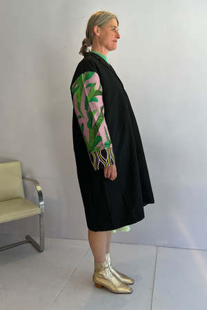 Stine Goya Breanna Coat - Pink Blooming Tree | Garmentory