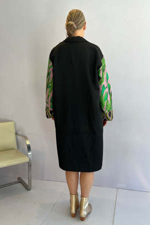 Stine Goya Breanna Coat - Pink Blooming Tree | Garmentory