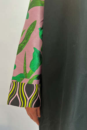 Stine Goya Breanna Coat - Pink Blooming Tree | Garmentory