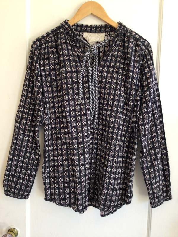 Ace & Jig Top - Navy Blue | Garmentory