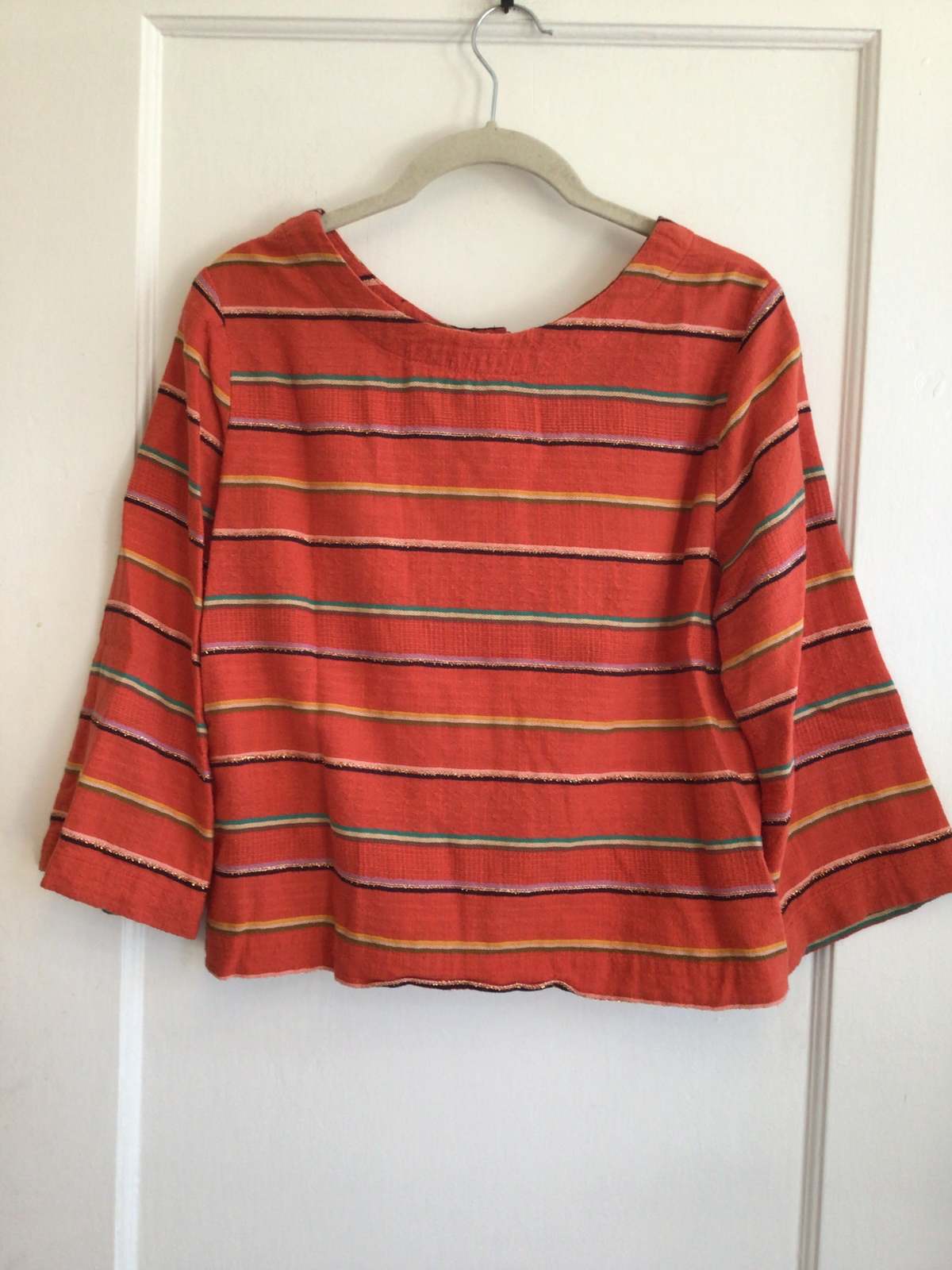 Ace & Jig Top - Orange Stripe | Garmentory