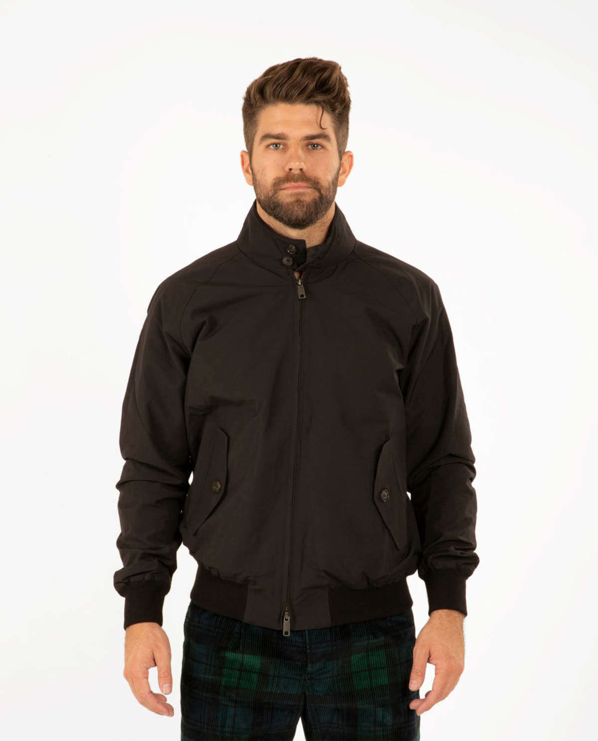 Baracuta G9 Harrington Jacket - Black | Garmentory