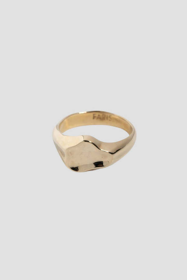 FARIS Pool Ring - Gold Plate | Garmentory
