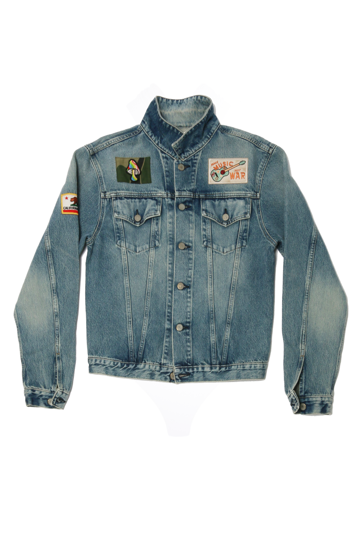 RHLA X TN Custom Denim Jacket with Back Pocket - Large | Garmentory