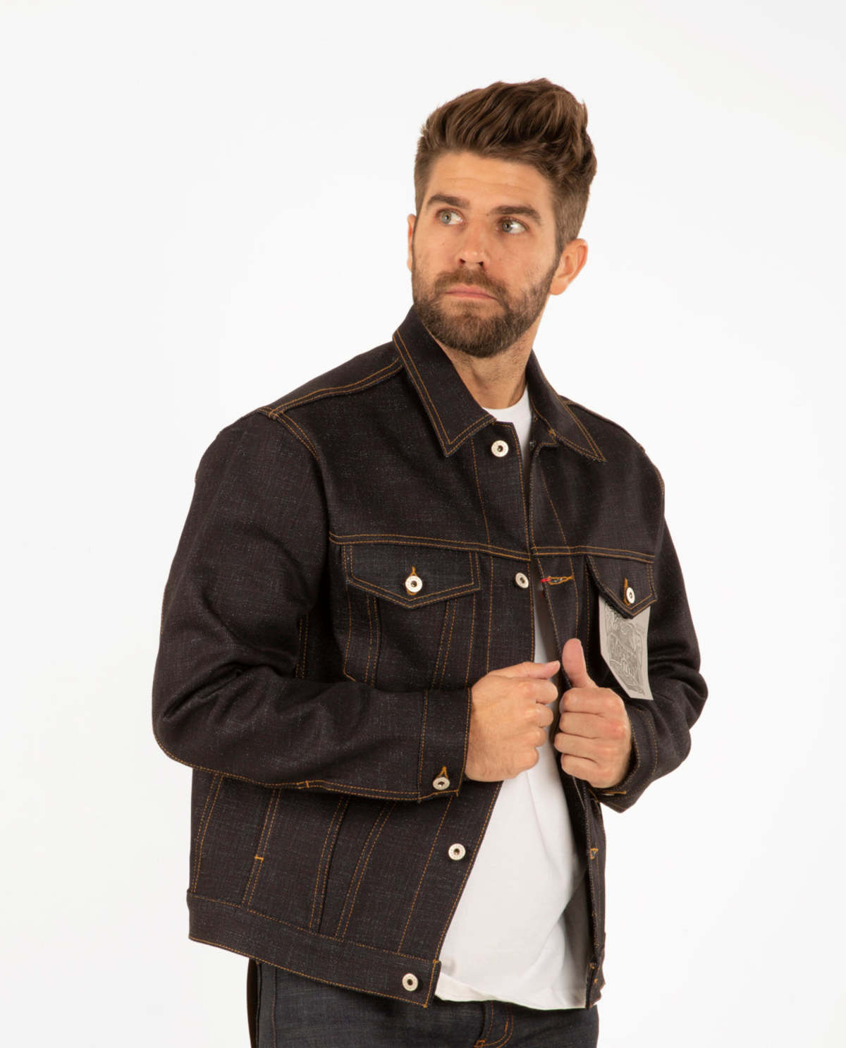 Naked & Famous Denim Jacket - Elephant 11 Grand | Garmentory