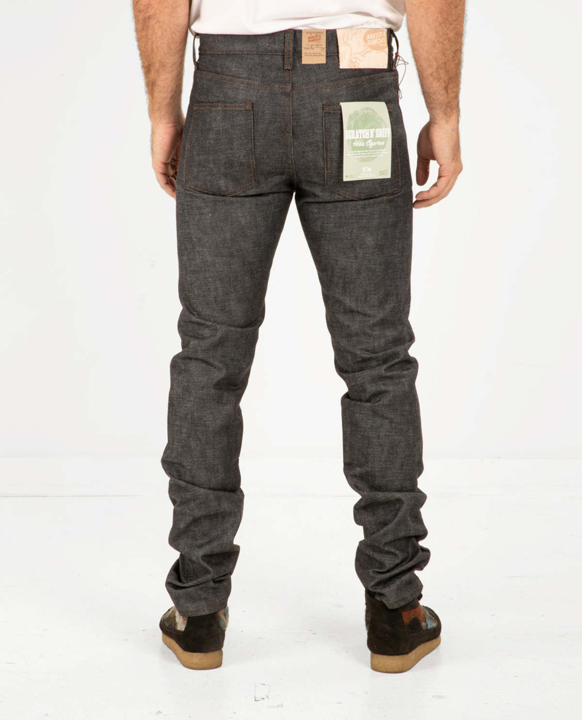 Naked & Famous Super Guy Scratch N Sniff Hiba Jeans | Garmentory