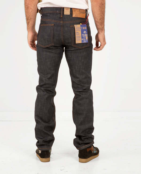 Naked & Famous Weird Guy Perfect Blue Slub Jeans | Garmentory