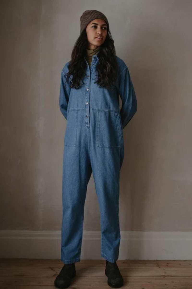The Simple Folk The Denim Boilersuit | Garmentory