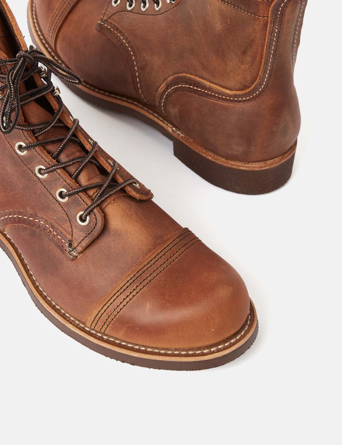 Red Wing Iron Ranger Boots - Tan | Garmentory