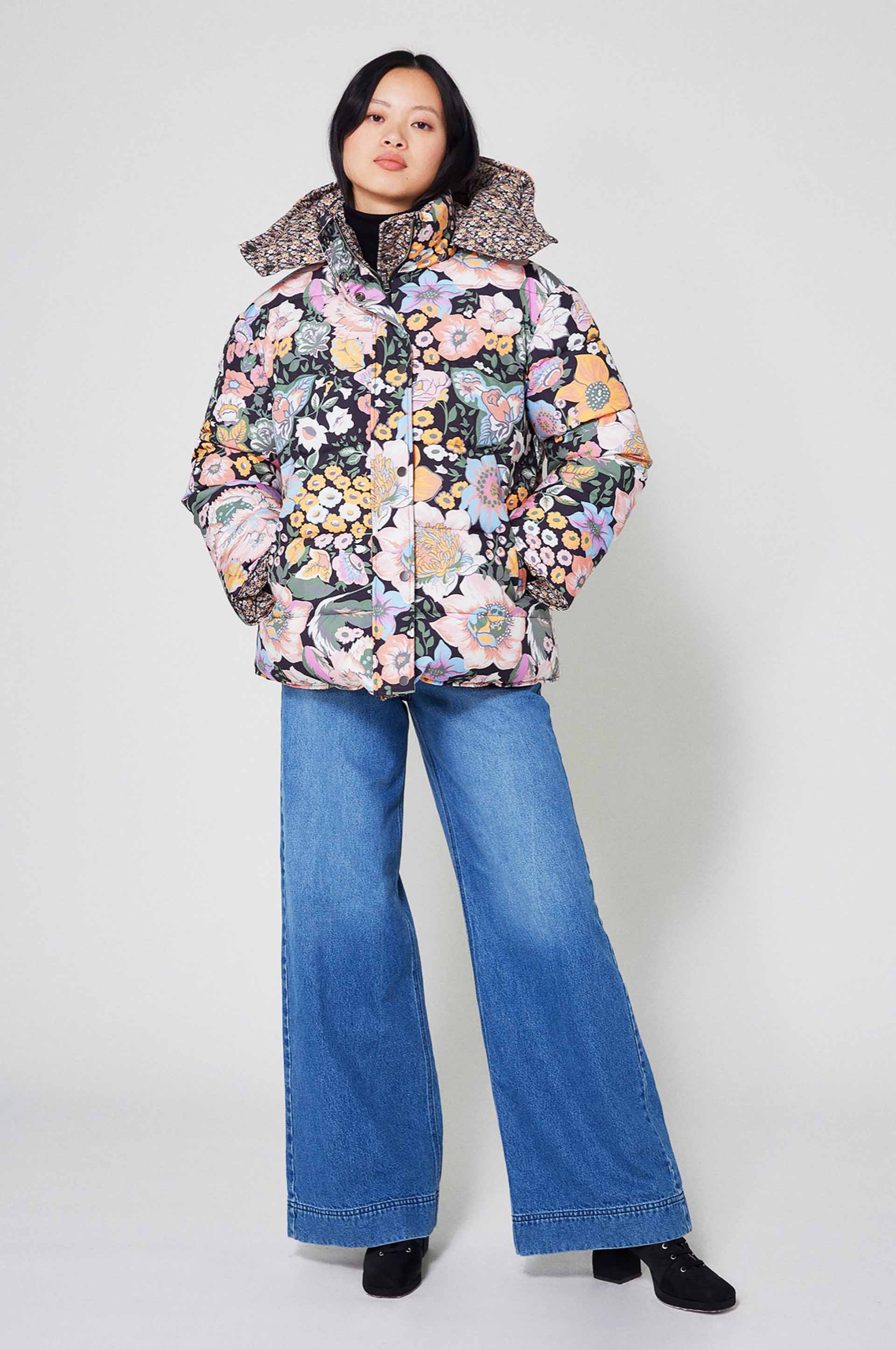 Manoush Carnaby Puff Jacket - Multicolored | Garmentory
