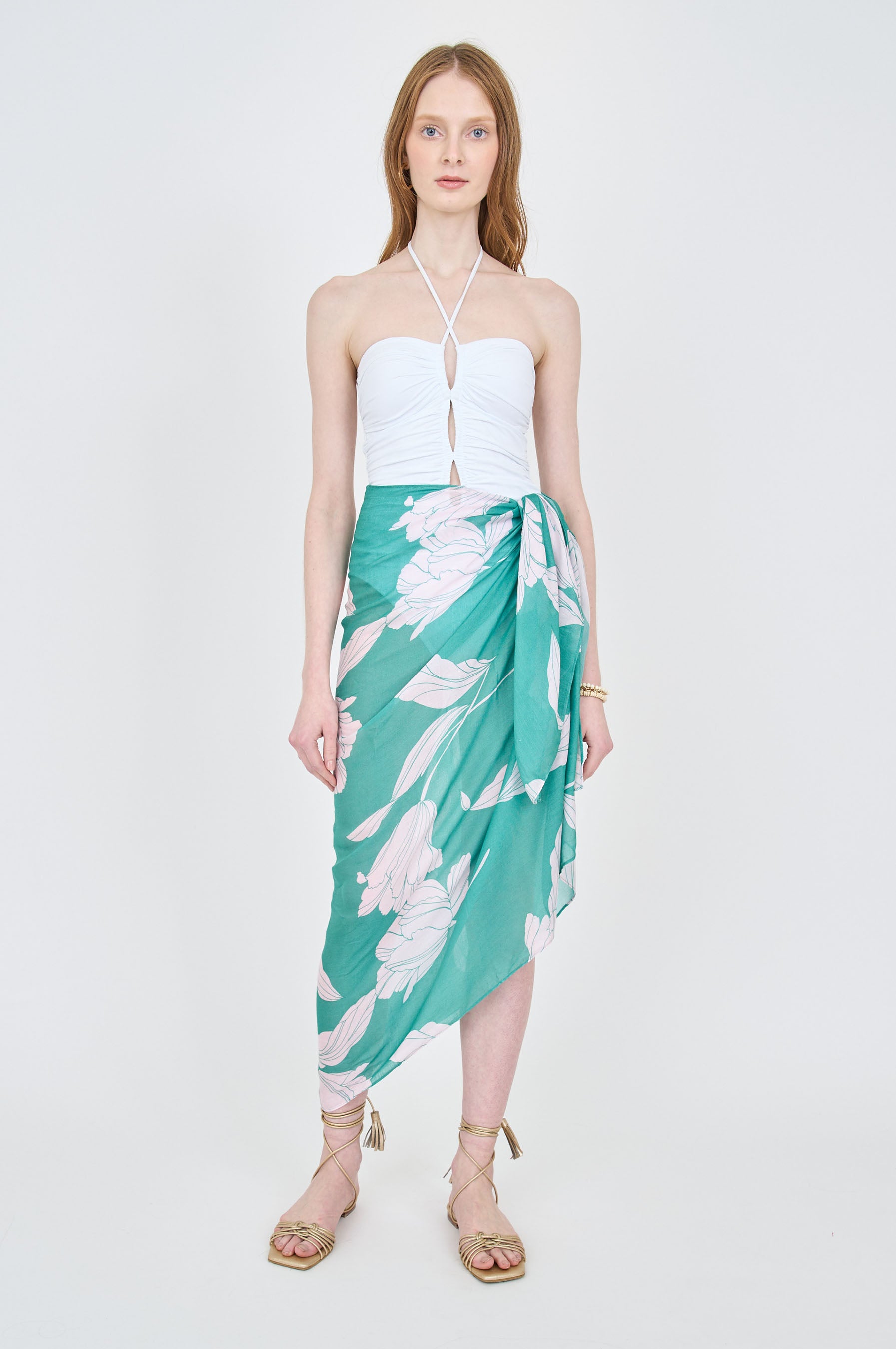 CHRISTY LYNN Jo Sarong - Jade Iris | Garmentory