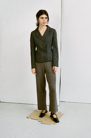 Vintage Versace Moire Print Blazer | Garmentory