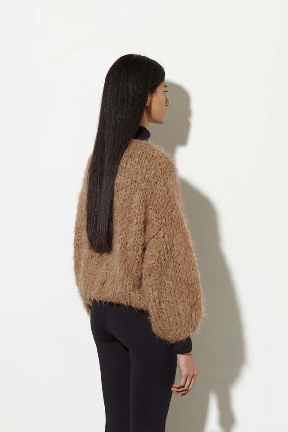 Maiami Alpaca Big Bomber - Camel | Garmentory