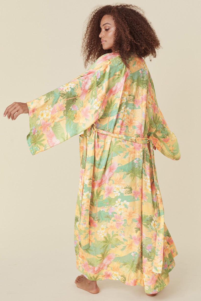 SPELL & THE GYPSY COLLECTIVE Havana Maxi Robe - Tropical | Garmentory