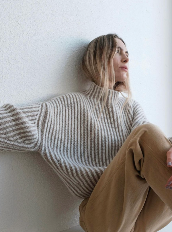 Micaela Greg Ines Sweater - Oatmeal | Garmentory
