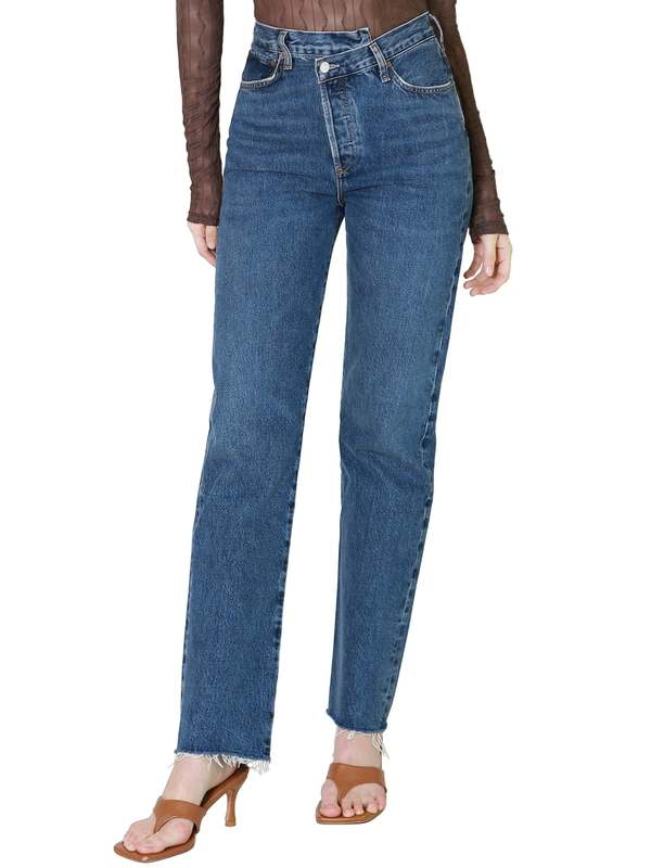 AGOLDE Criss Cross Straight - Range | Garmentory