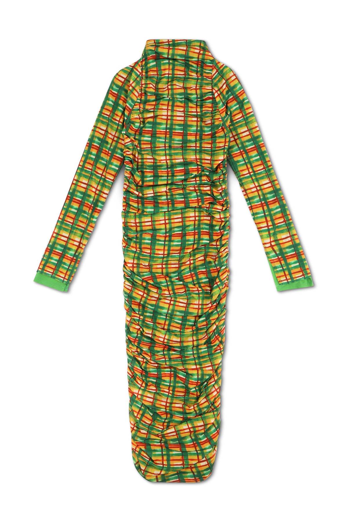 Simon Miller Mesh Azora Dress - Astronomer Plaid | Garmentory