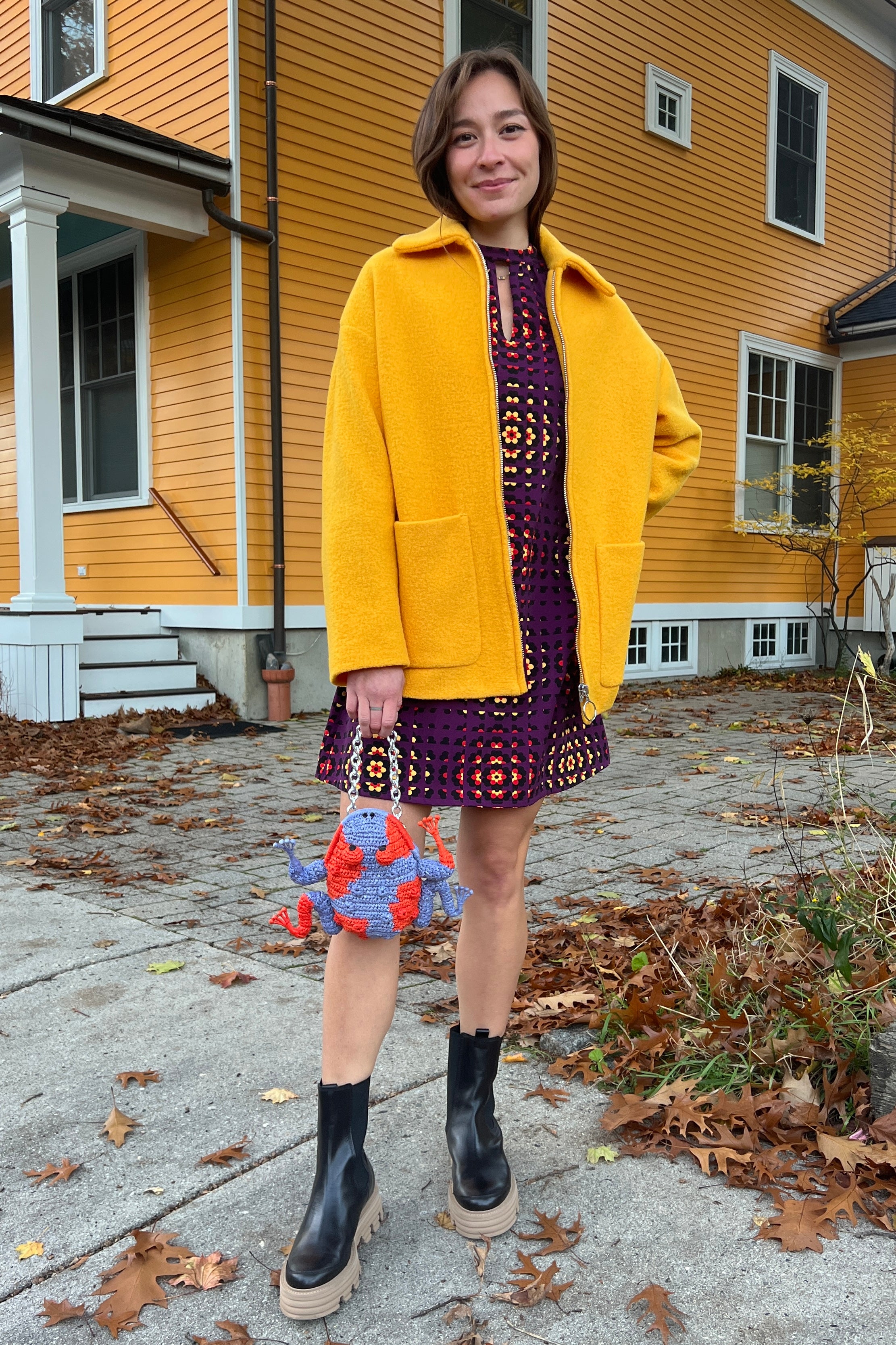 Collina Strada Frog Bag - Lilac | Garmentory