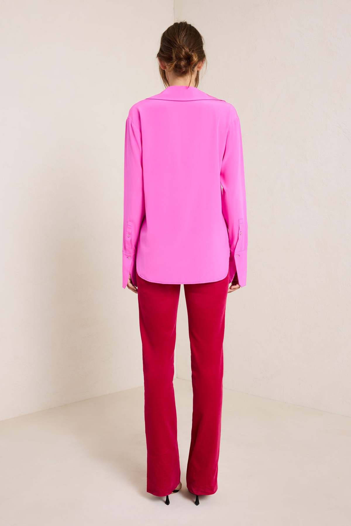 A.L.C. Kinsley Top - Hot Pink | Garmentory