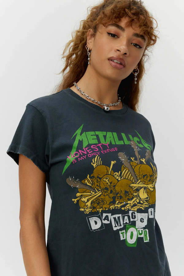 Daydreamer Metallica Damage Inc Tour Tee - Black | Garmentory