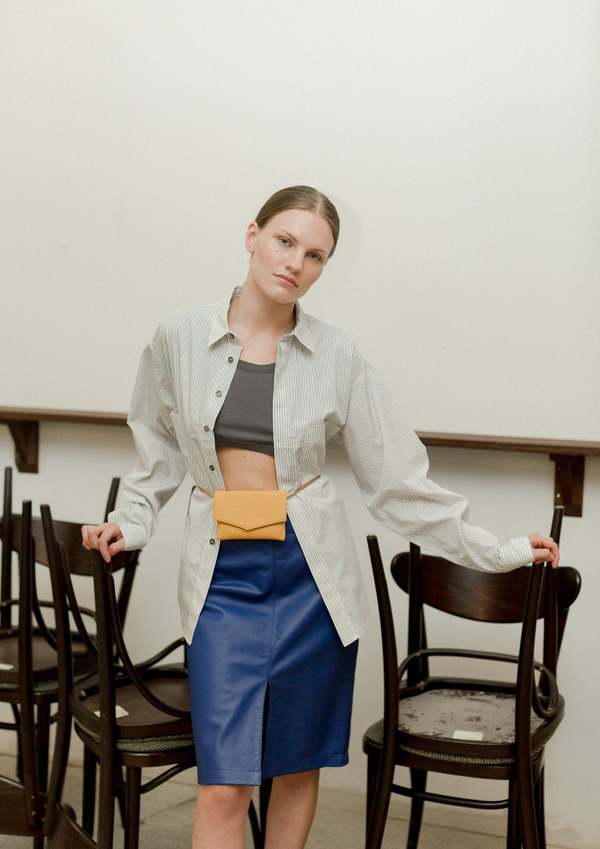Maryam Nassir Zadeh Origin Button Down Daily Stripe Garmentory