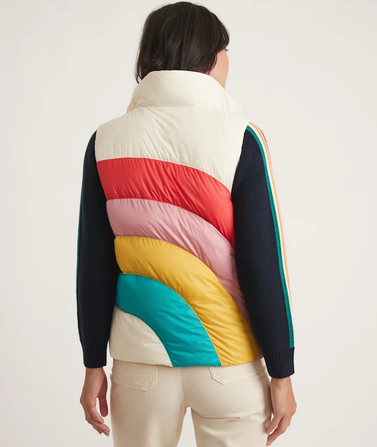 Marine Layer Archive Apres Puffer Vest - Multi | Garmentory