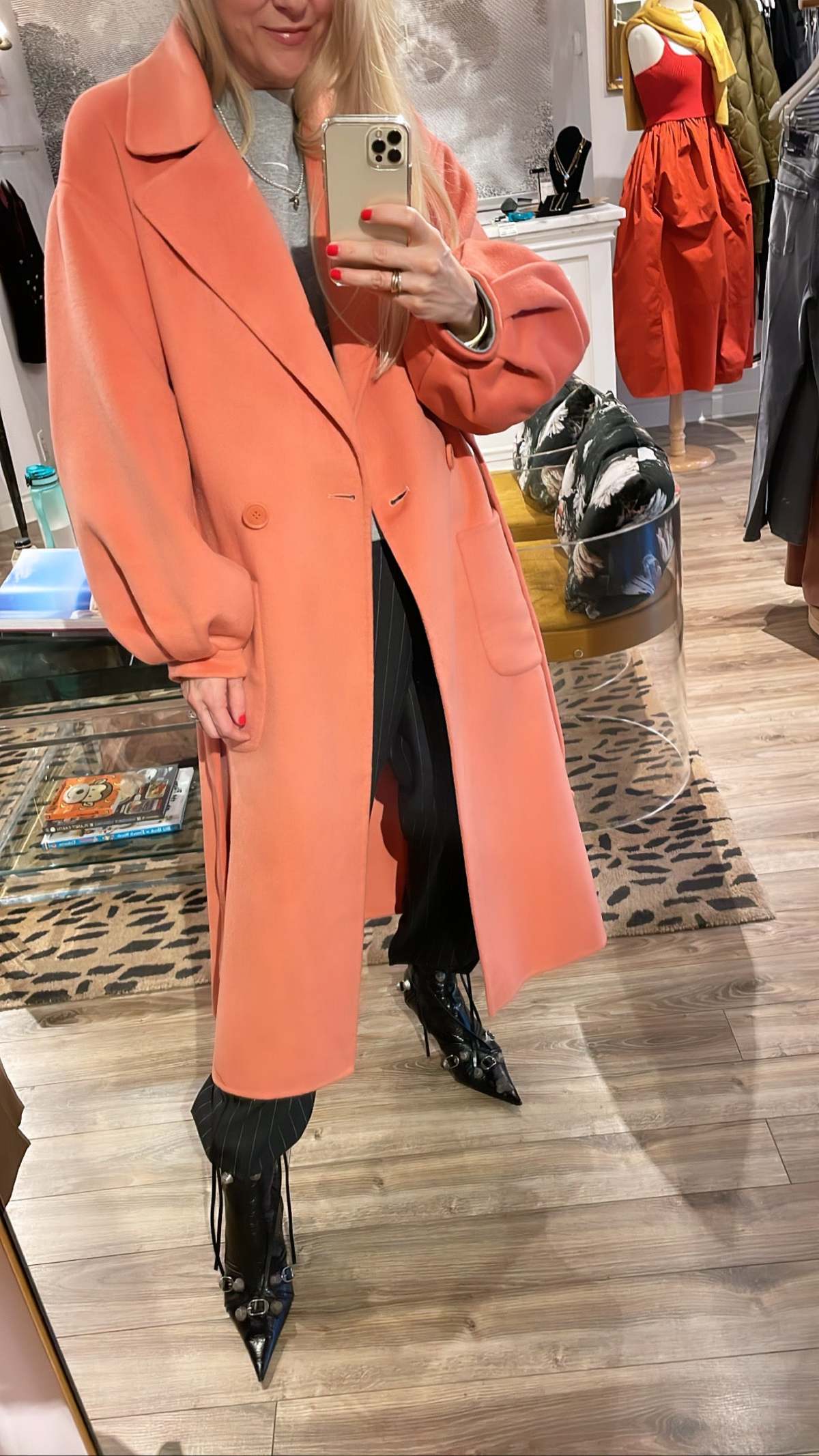 Ulla Johnson Eisa Belted Wool Coat - Dahlia | Garmentory