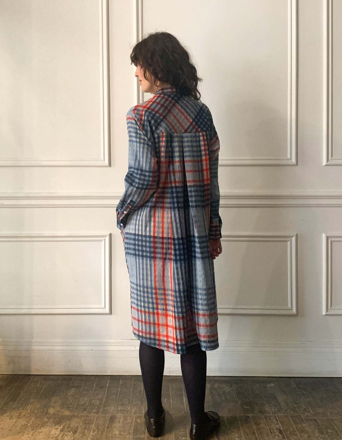 Mii Pixel Art Dress - Blue | Garmentory