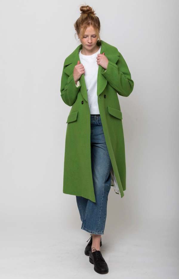 Tela Otto Coat - Green | Garmentory