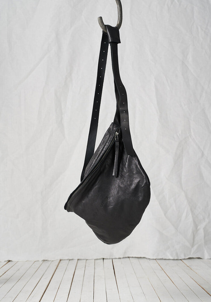Pal Offner Big Berlin Leather Bag - Black | Garmentory