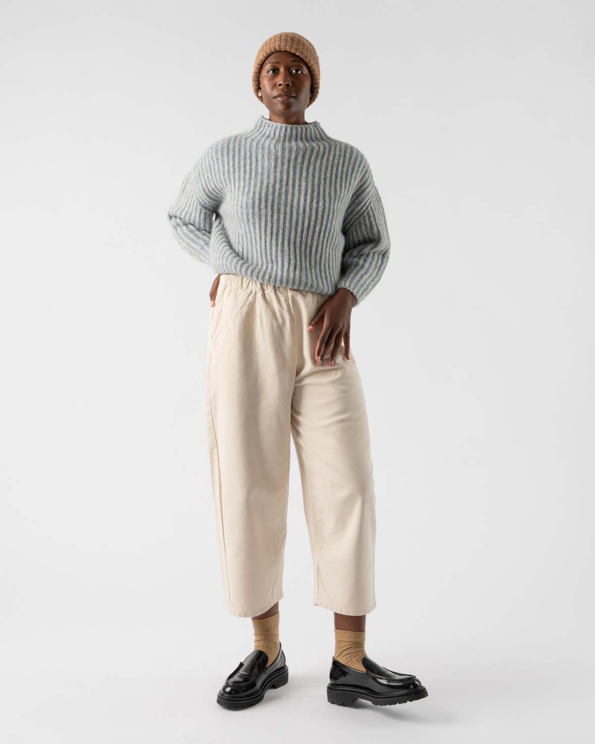 Micaela Greg Ines Sweater - Steel Blue | Garmentory