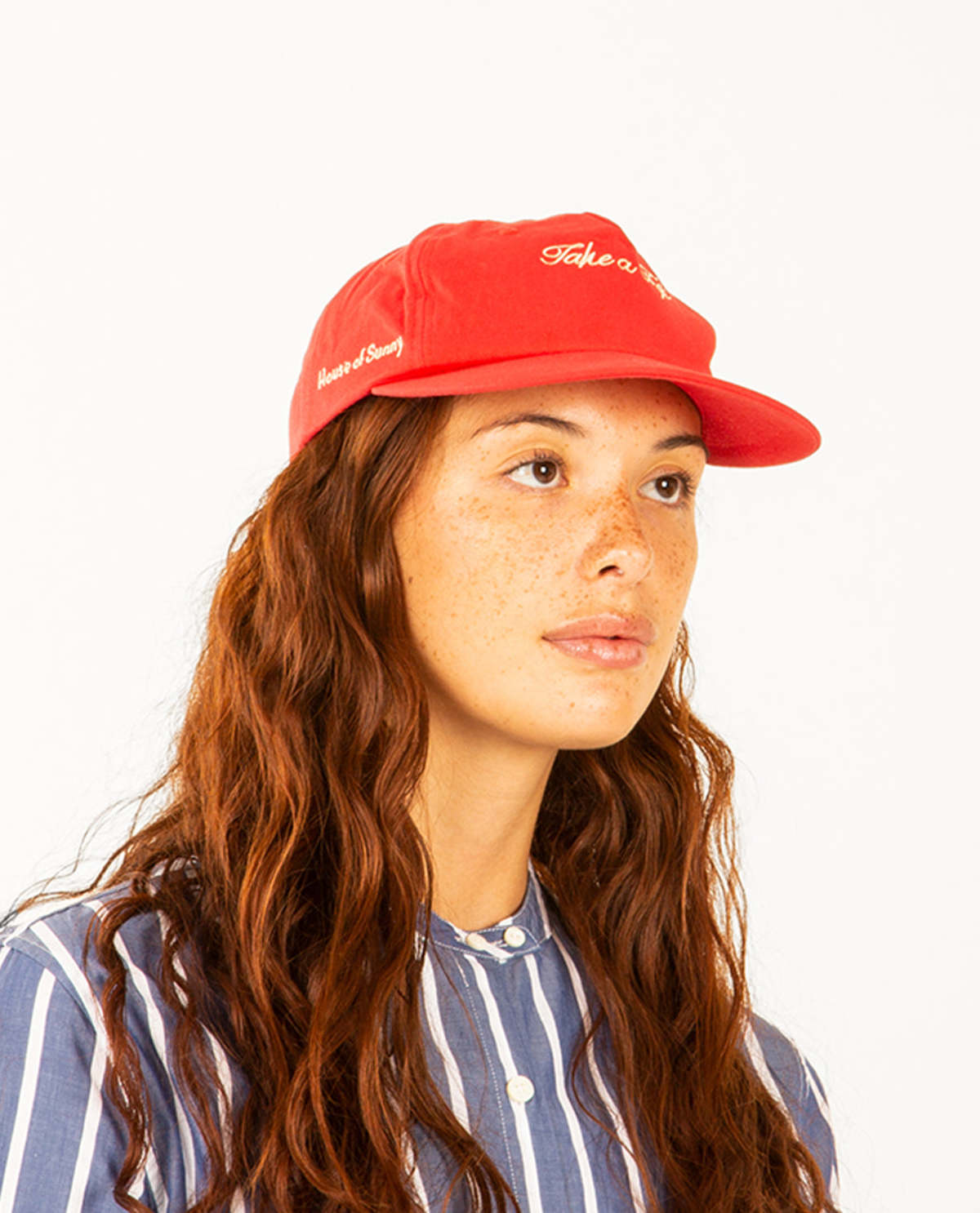 House of Sunny Colour Theory Cap - Red | Garmentory