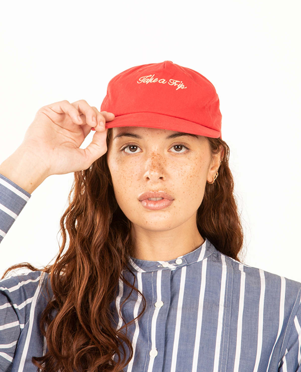 House of Sunny Colour Theory Cap - Red | Garmentory