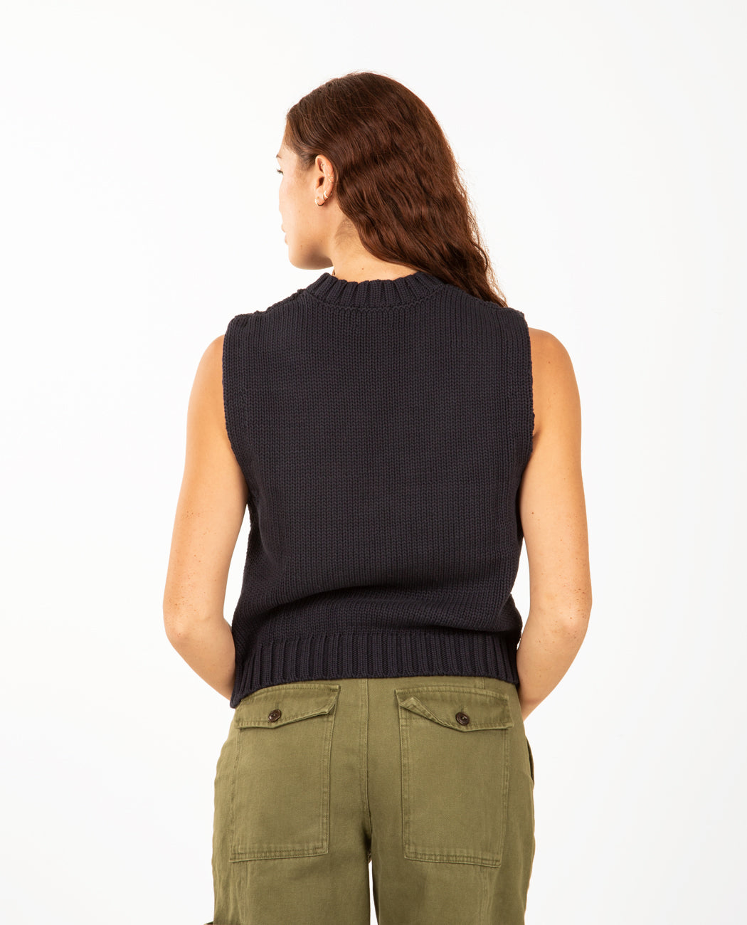 Cotton Rope Vest - SKY CAPTAIN | Garmentory