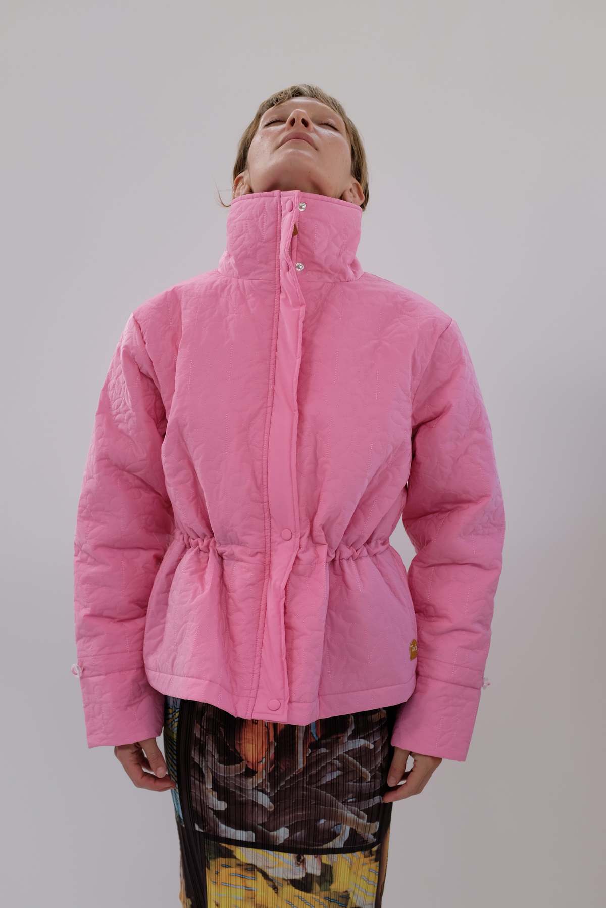 Tach Clothing Kika Floral Quilted Jacket - Pink | Garmentory