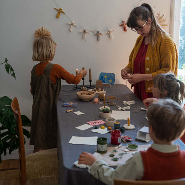 Kids Grapat Wooden Advent Calendar - Multicolour | Garmentory