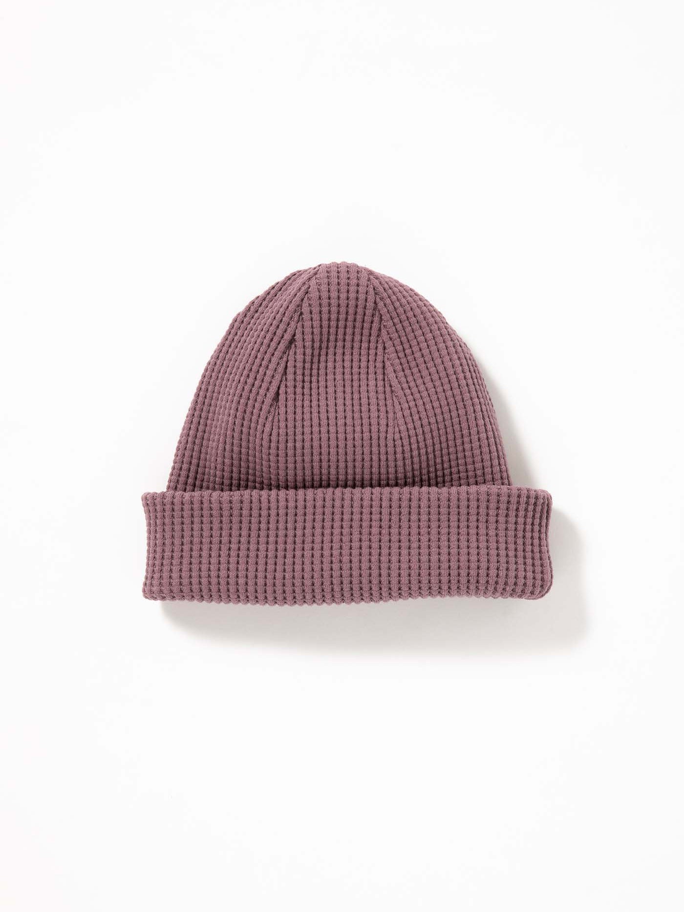 Jackman Waffle Knit Cap - Dead Rose | Garmentory