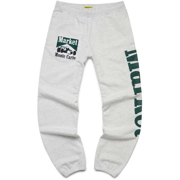 Market Market Racing Logo Sweatpants - Ash | Garmentory