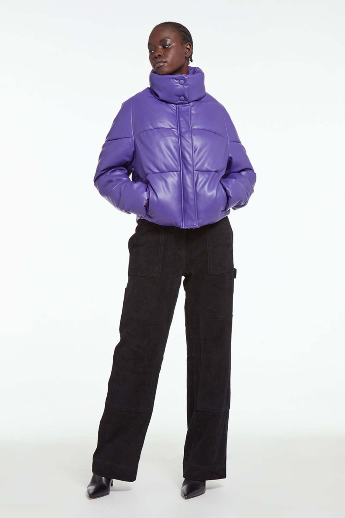 APPARIS Jemma Puffer Jacket - Electric Purple | Garmentory