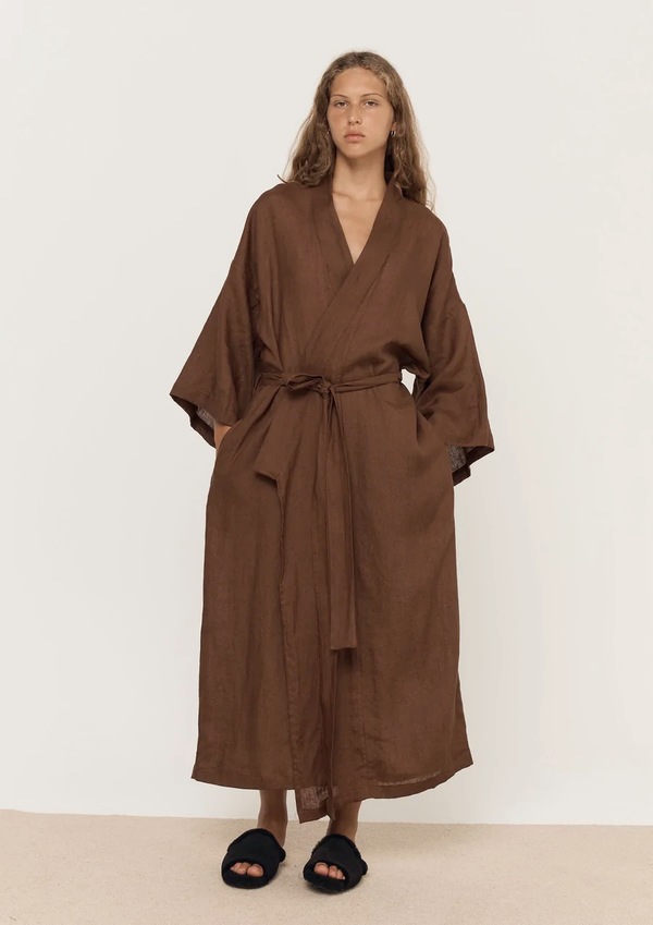 Deiji Studios 02 Robe - Tobacco | Garmentory