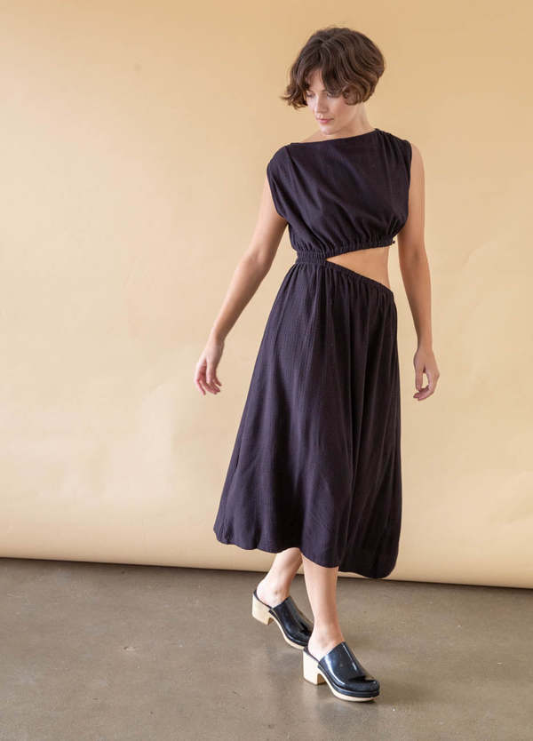 RUJUTA SHETH Olivia Dress - Black | Garmentory