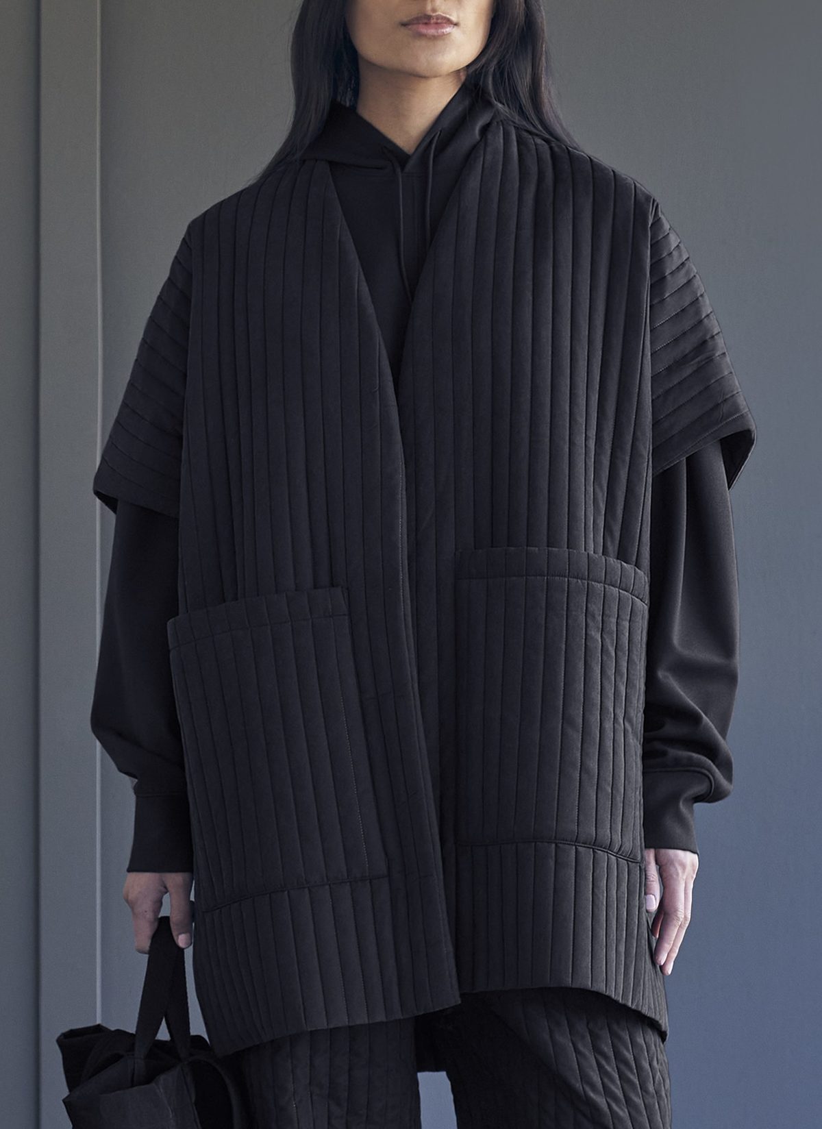 Grei. Artist Jacket - Black Channel Quilting | Garmentory