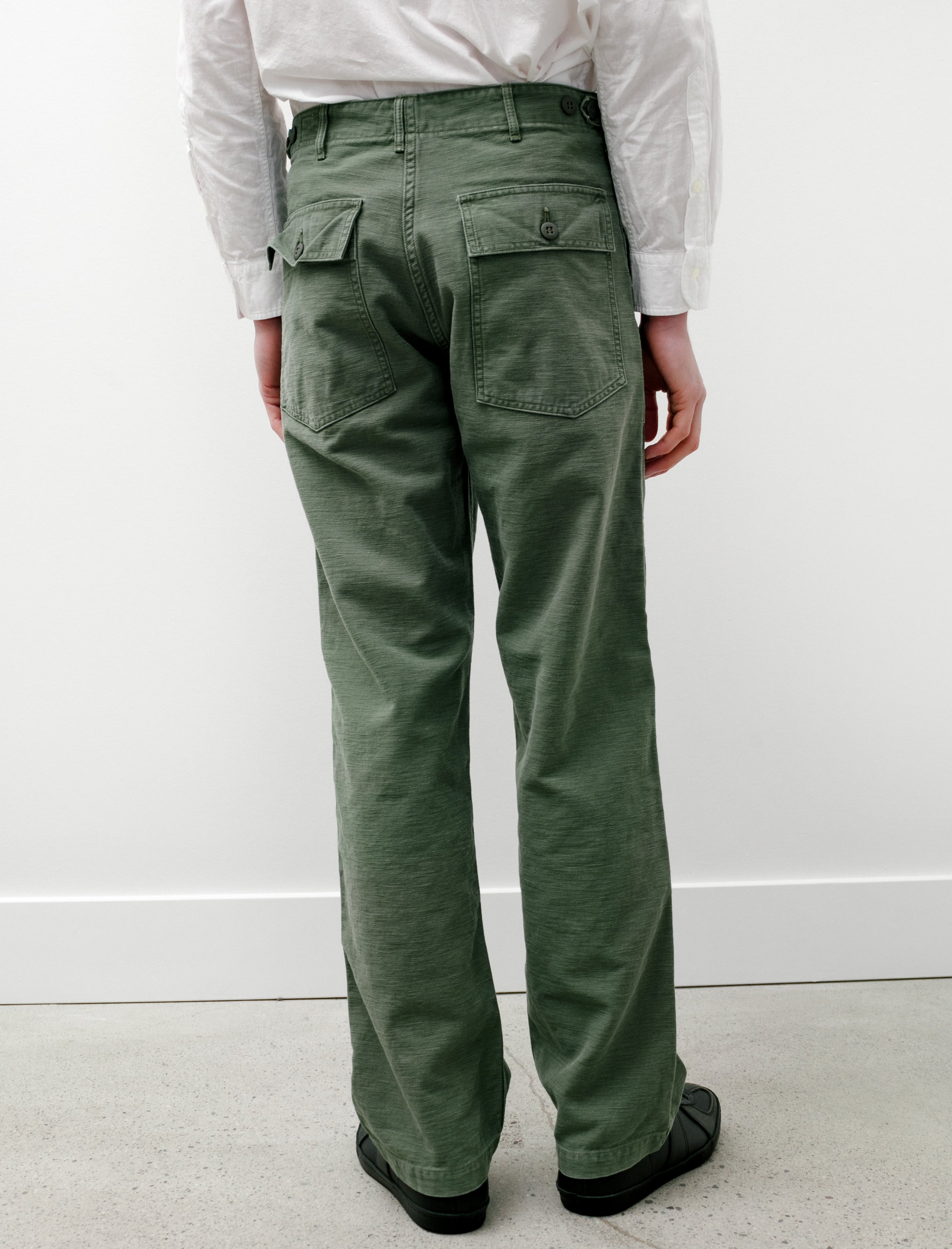 Orslow US Army Fatigue Pants - Used Wash Green | Garmentory