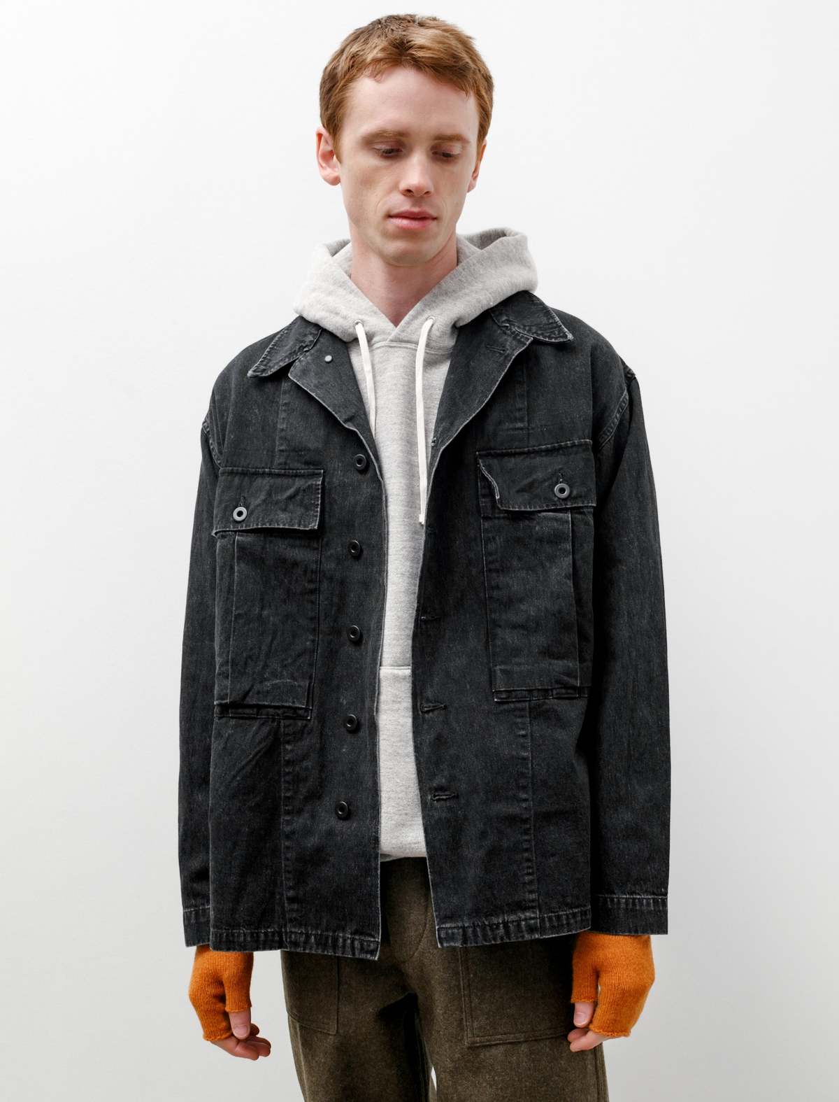Orslow US Army Denim Jacket - Black | Garmentory